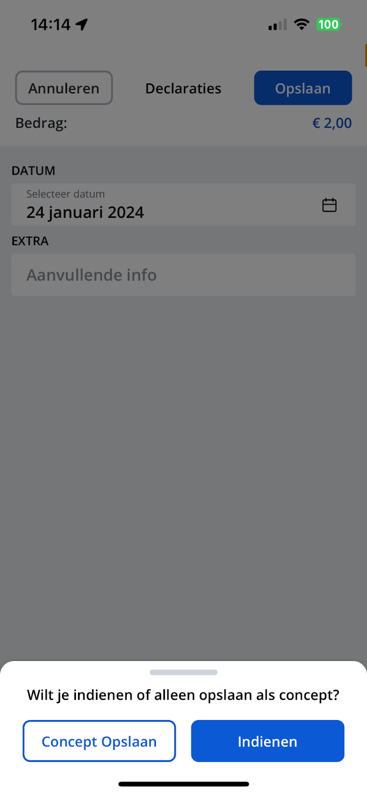 Hoe declareer ik mijn thuiswerkvergoeding via de app? – Gaiyo Helpcenter Hoe declareer ik mijn thuiswerkvergoeding via de app? – Gaiyo Helpcenter